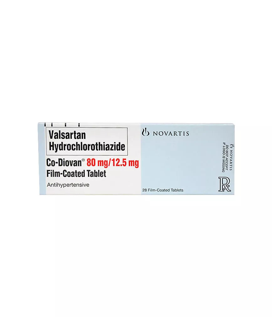 CO-DIOVAN Valsartan / Hydrochlorothiazide 80mg / 12.5mg Film-Coated ...